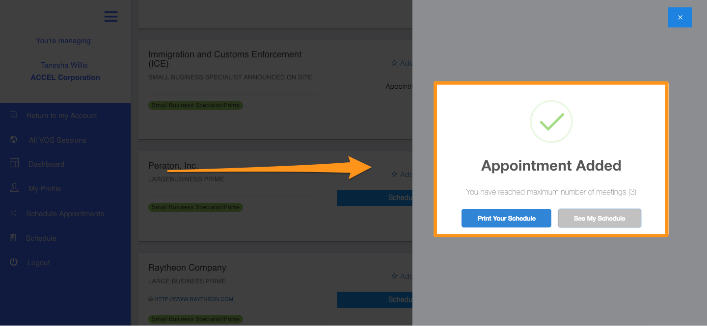 Calendly Event Confirmation Page - Small Business Development Group, Inc